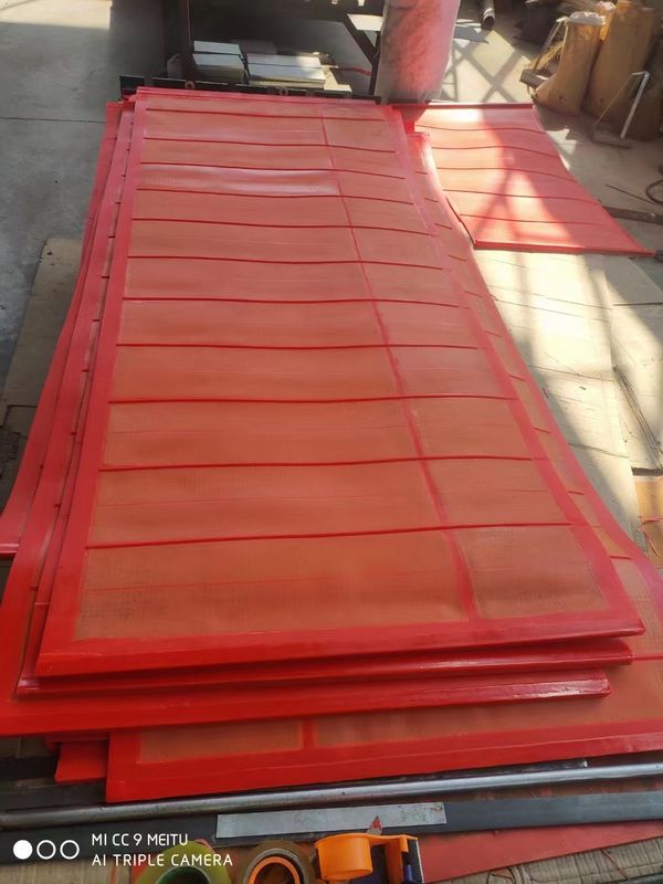 0.075mm aperture polyweb urethane fine screen for high frequency ...